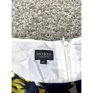 hobbs | Dresses | Hobbs Womens Size 6 Floral Print Sleeveless Silk ...